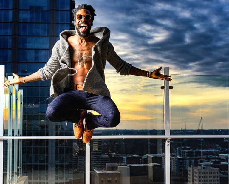 Boulevards: Raleigh artist Jamil Rashad combines energy and bold sound