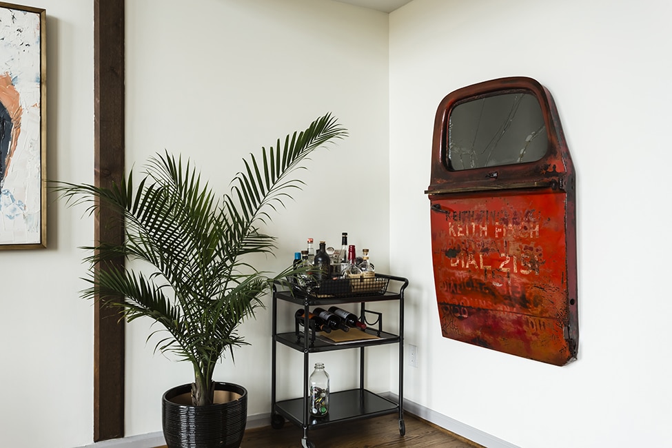 Funky Cotton Mill Condo is Built with Character