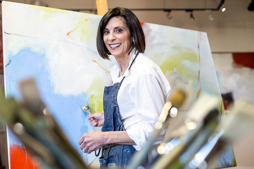 5 Questions With: Abstract Artist Marcy Gregg - WALTER Magazine