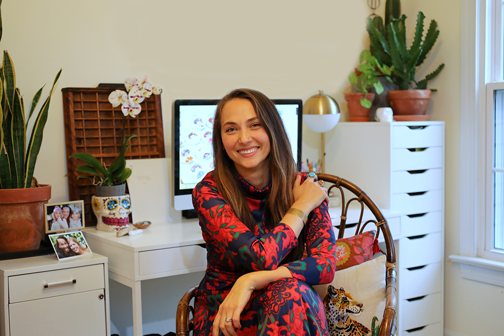 A Raleigh mom shares her story through embroidery