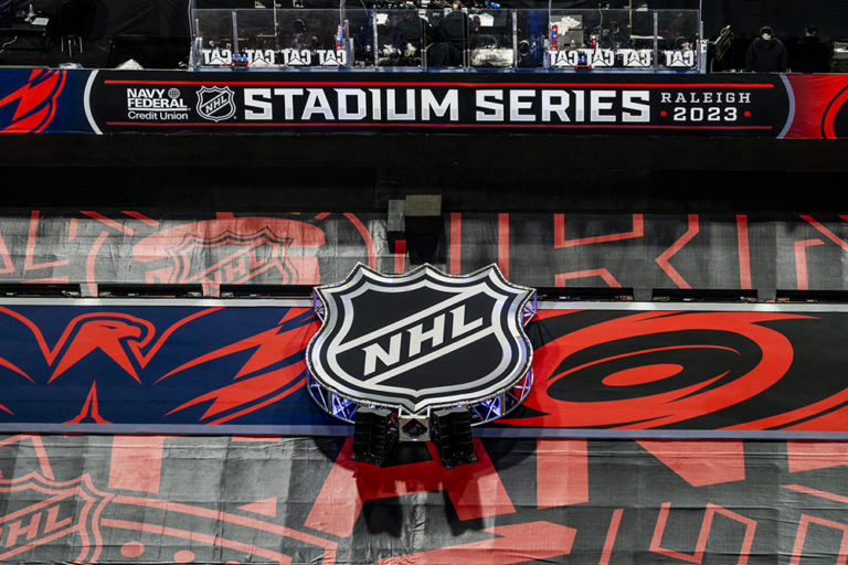 Iconic Photos from the 2023 Stadium Series Hockey Game - WALTER Magazine
