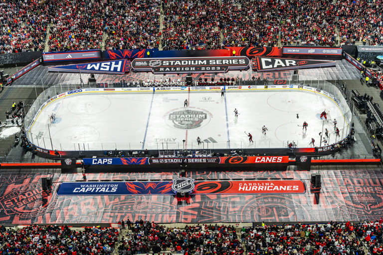 Iconic Photos from the 2023 Stadium Series Hockey Game - WALTER Magazine