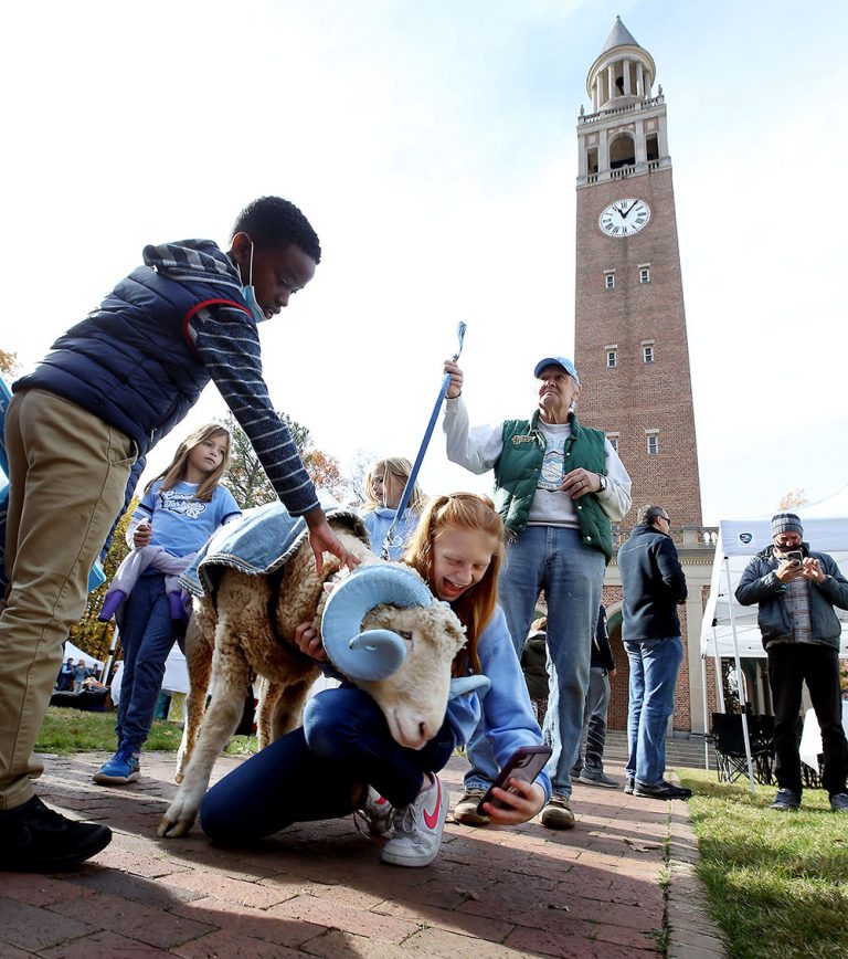 A Day in the Life of UNC's Rameses XXII - WALTER Magazine
