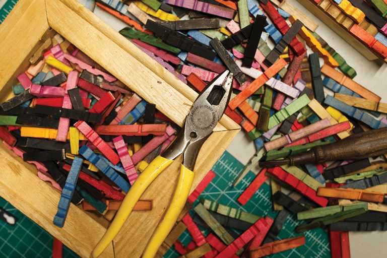 Pattern Play: Assemblage Artist Davis Choun - WALTER Magazine