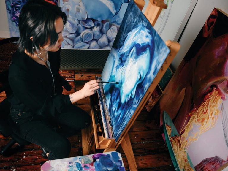 InterDisciplinary: Isabel Lu’s Expressive Paintings - WALTER Magazine